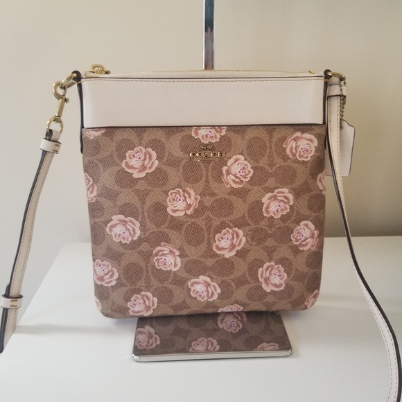 Coach | Bags | Coach Rose File Crossbody Bag | Poshmark